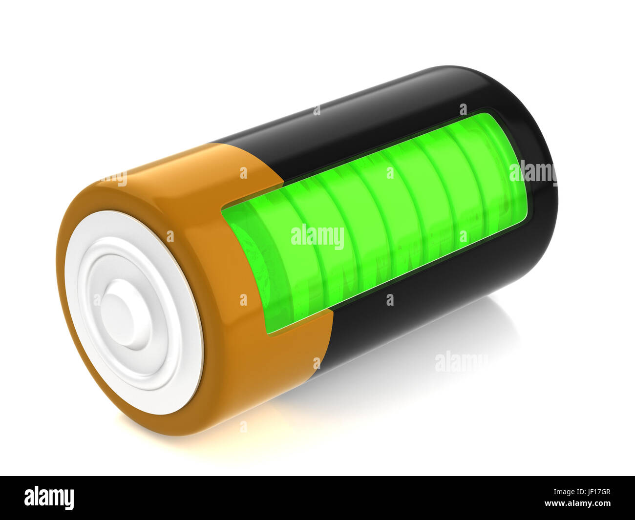 A battery model Stock Photo - Alamy