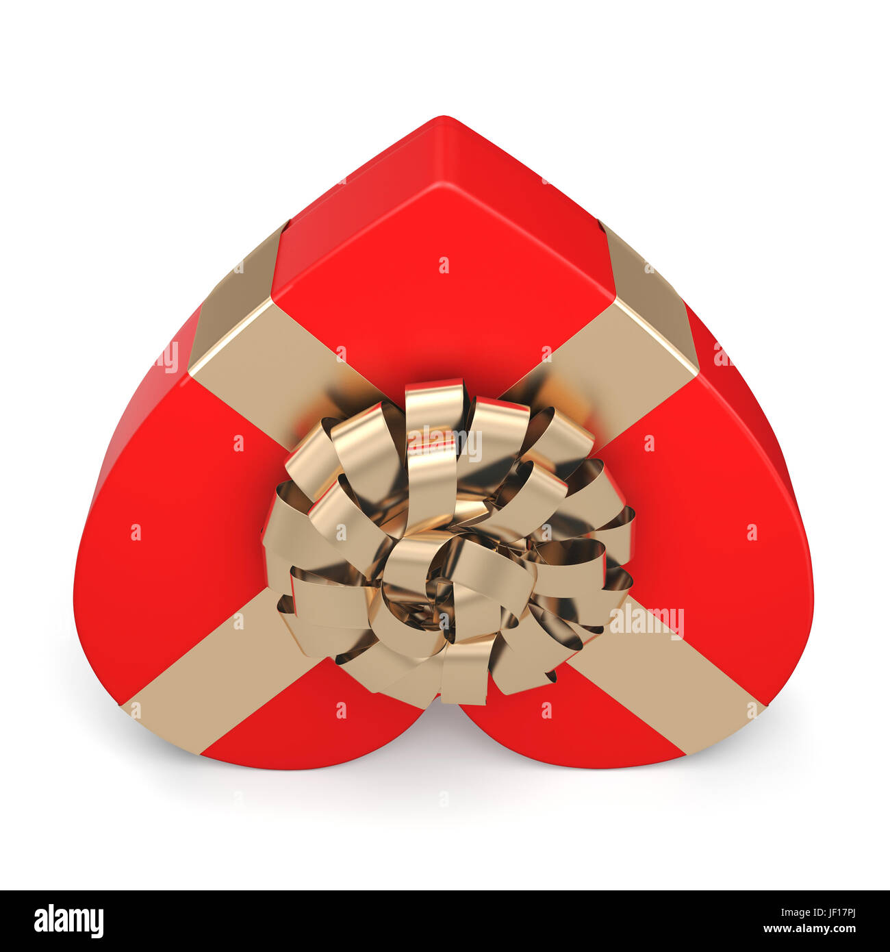 Red heart box Stock Photo - Alamy