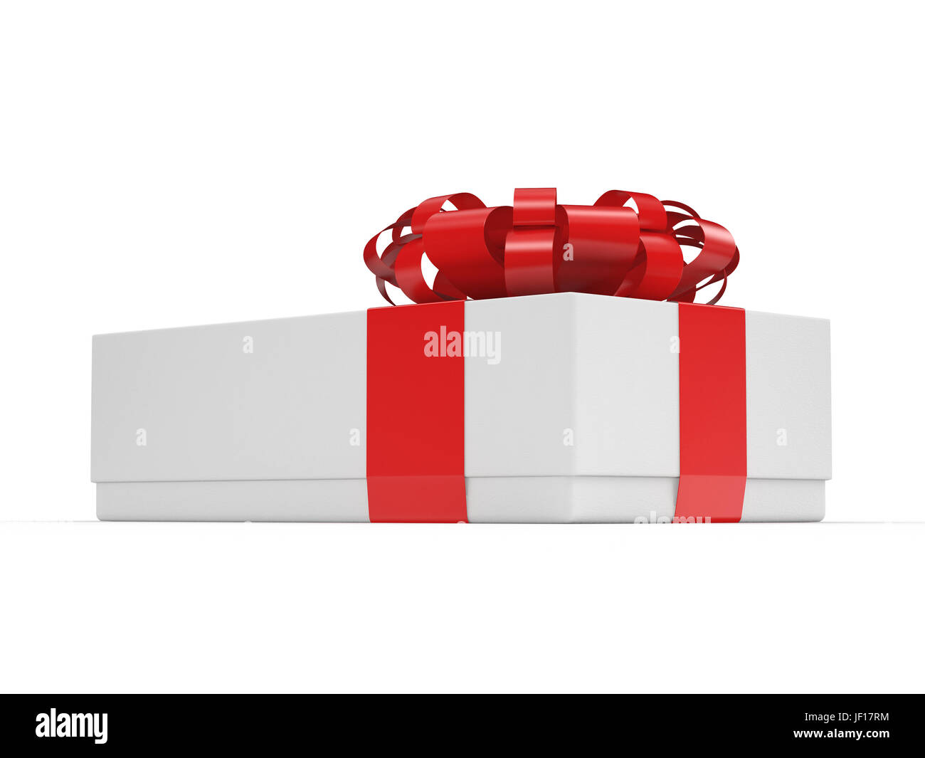 White gift box Stock Photo - Alamy