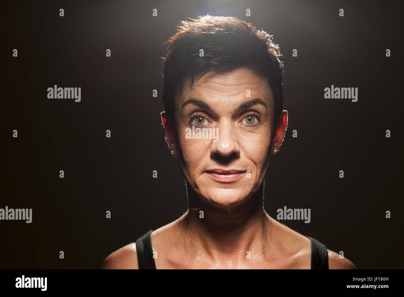 woman against the light Stock Photo - Alamy