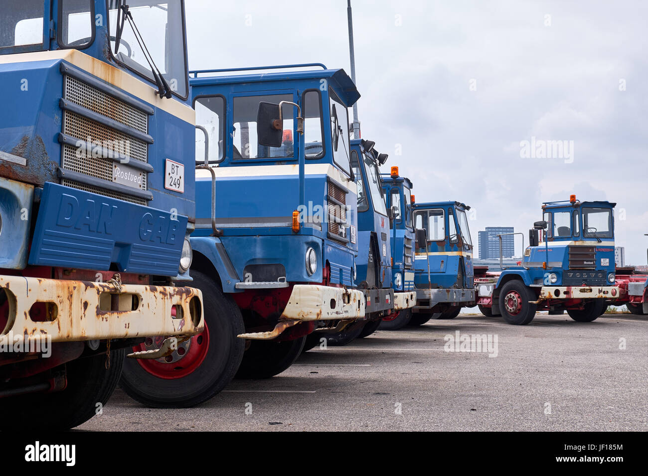 Container trucks hi-res stock photography and images - Alamy