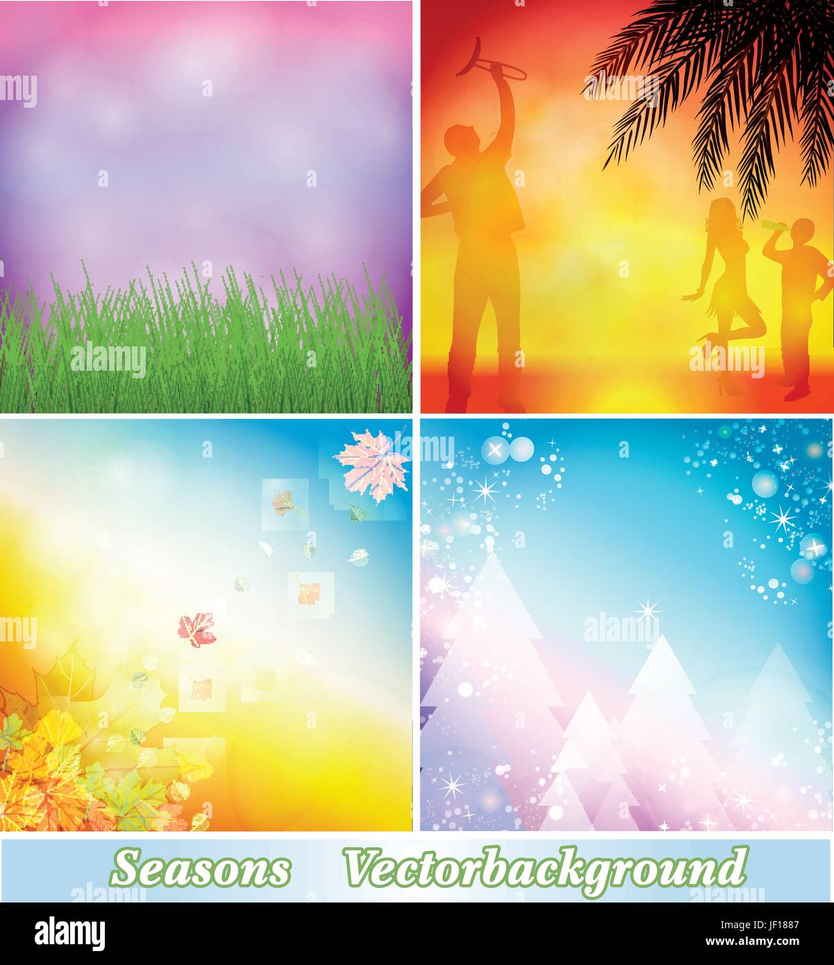 card, season, seasonable, backdrop, background, garden, winter, green ...