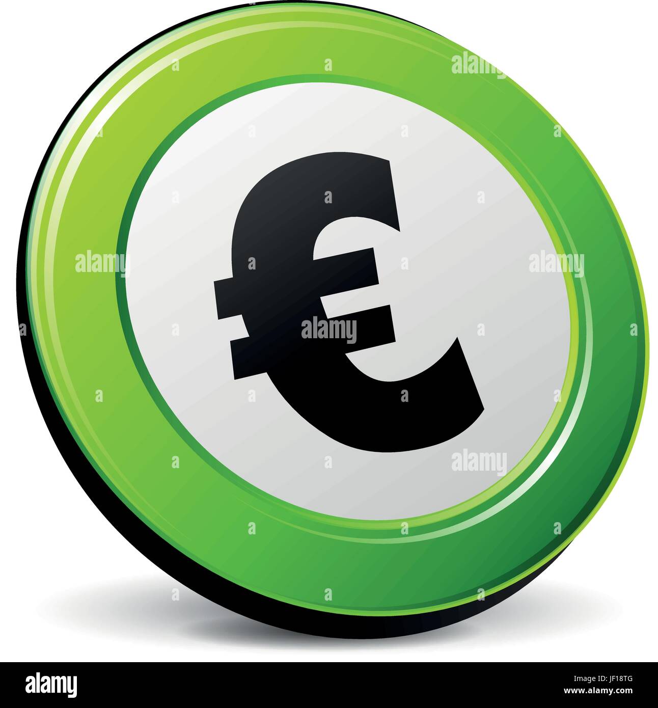 isolated, euro, icon, vector, white, pictogram, symbol, pictograph ...