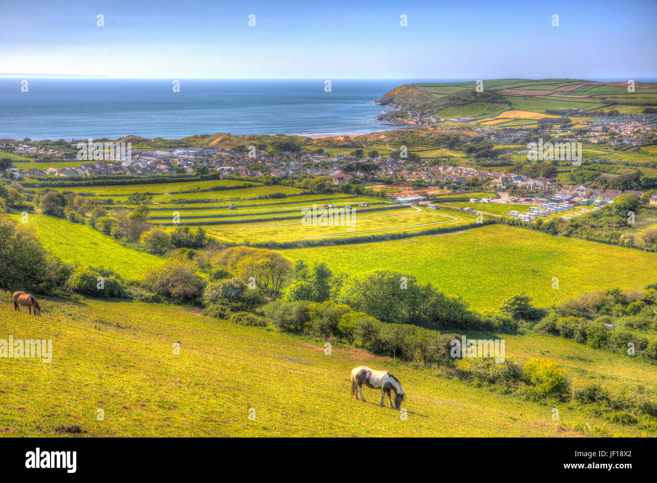 Devon countryside hi-res stock photography and images - Alamy
