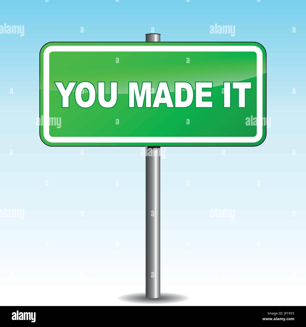 Signpost notice direction point Stock Vector Images - Alamy