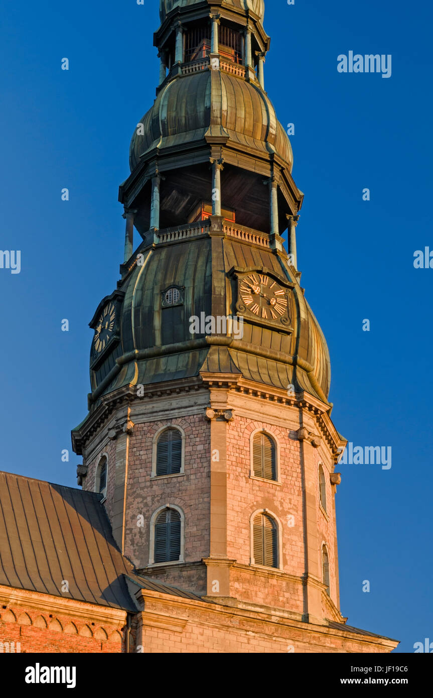 St Peter's Church Riga Latvia Stock Photo - Alamy