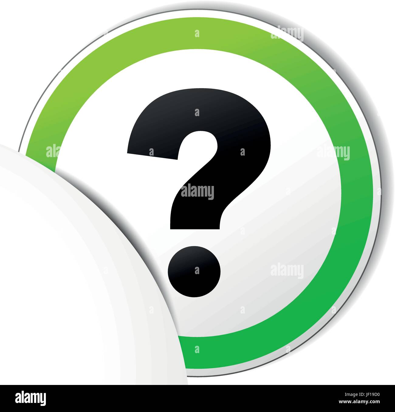 Paper sheet question mark Stock Vector Images - Alamy