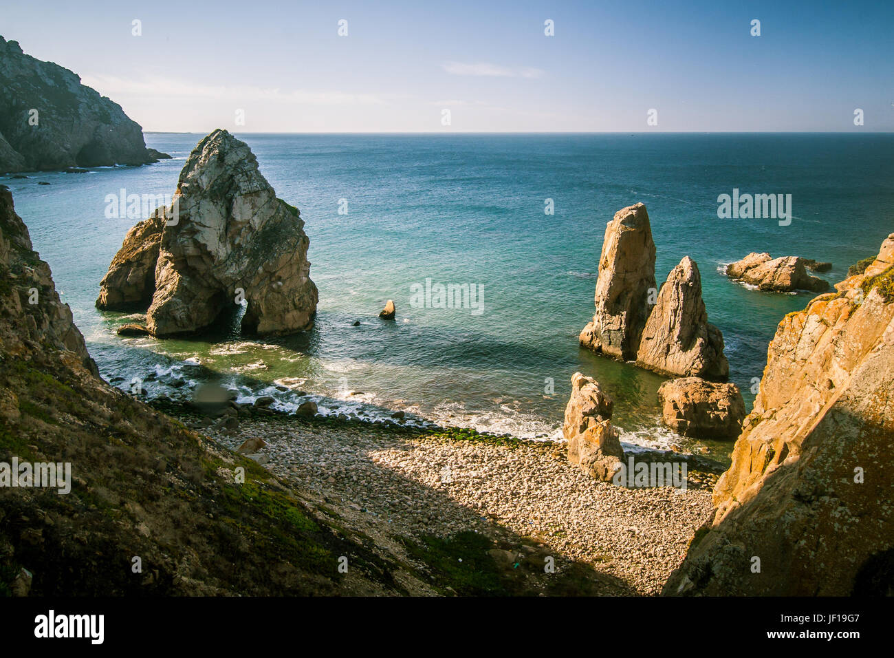 A beautiful landscape on Cabo da Roca in Portugal Stock Photo - Alamy