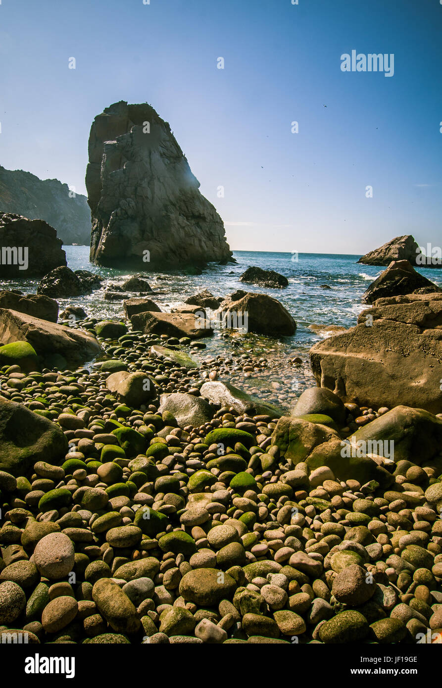 A beautiful landscape on Cabo da Roca in Portugal Stock Photo - Alamy