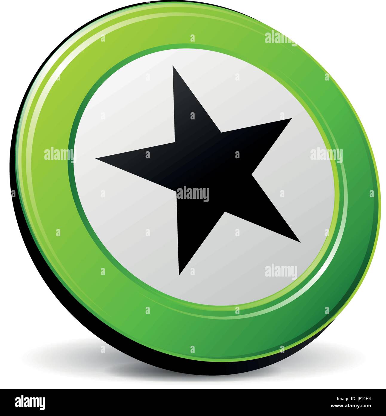 Job project icon black Stock Vector Images - Alamy