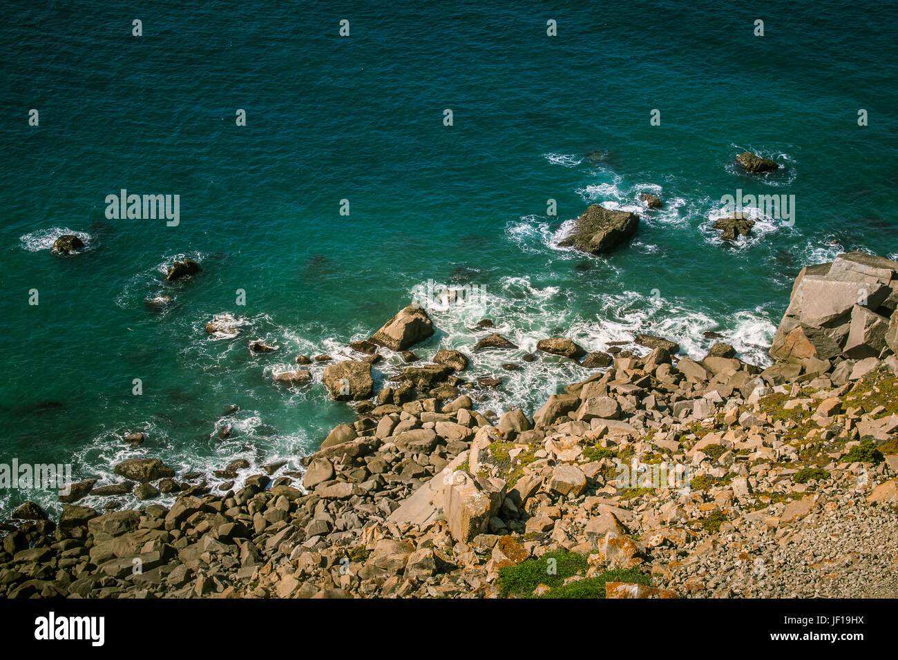A beautiful landscape on Cabo da Roca in Portugal Stock Photo - Alamy