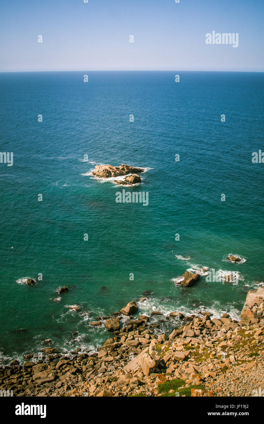 A beautiful landscape on Cabo da Roca in Portugal Stock Photo - Alamy