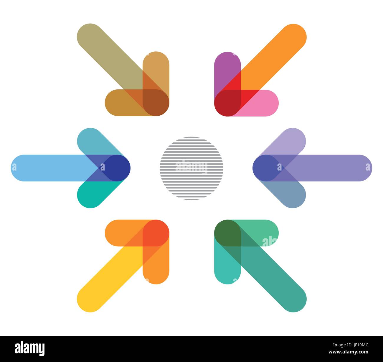 Sign pictogram meeting point Stock Vector Images - Alamy