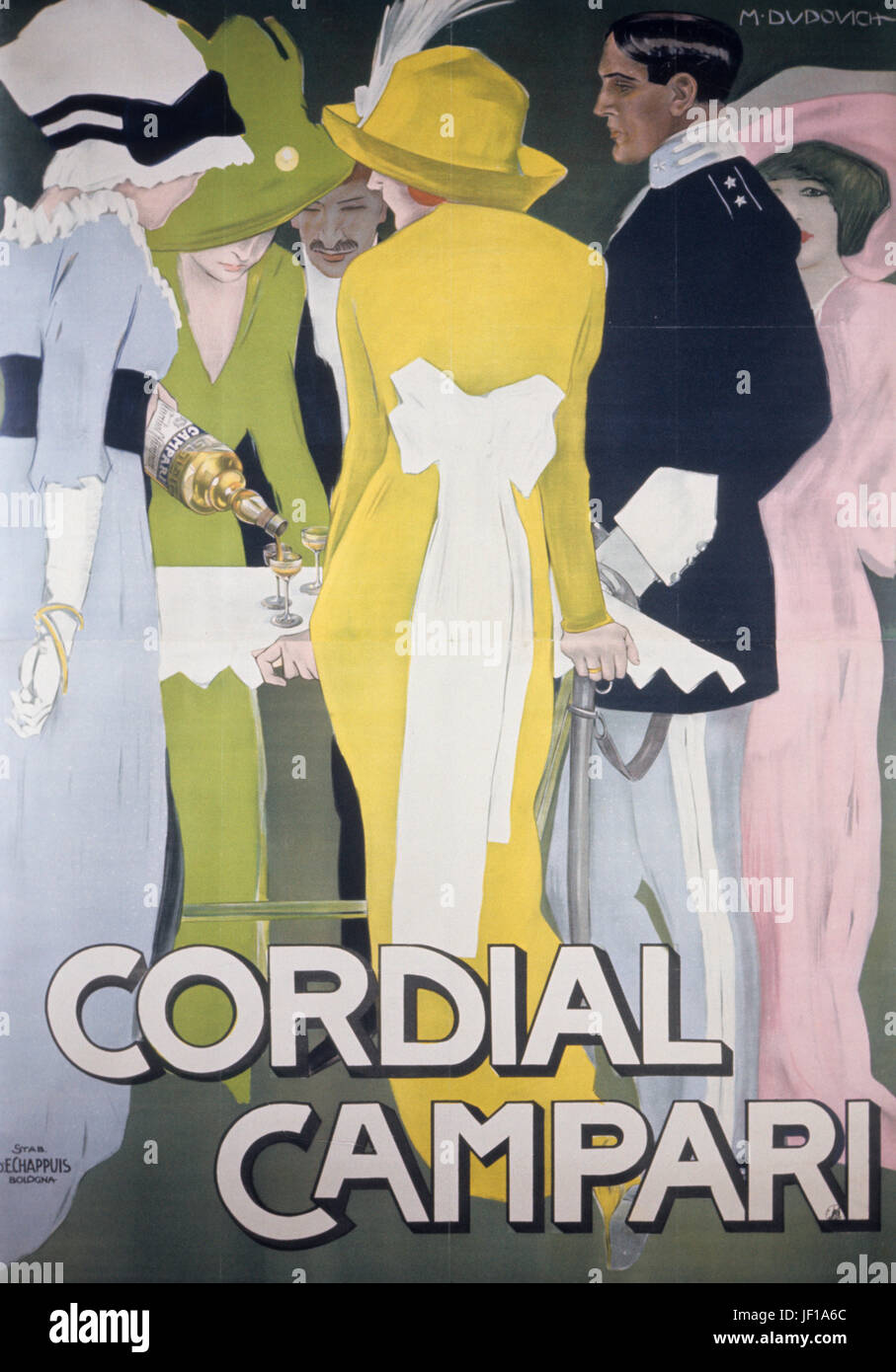 Advertising poster for campari hi-res stock photography and images - Alamy