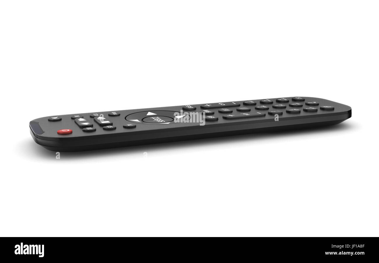 3D rendering TV Remote Stock Photo - Alamy