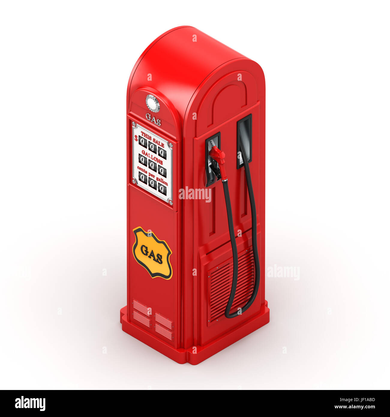 3D rendering gas station Stock Photo - Alamy