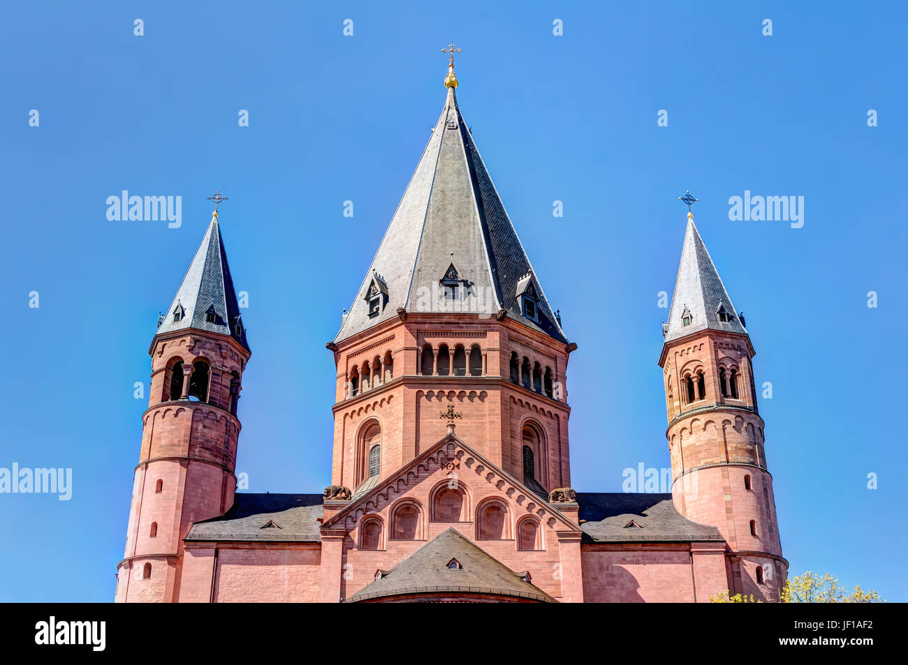 Historic Mainz Cathedral Stock Photo - Alamy