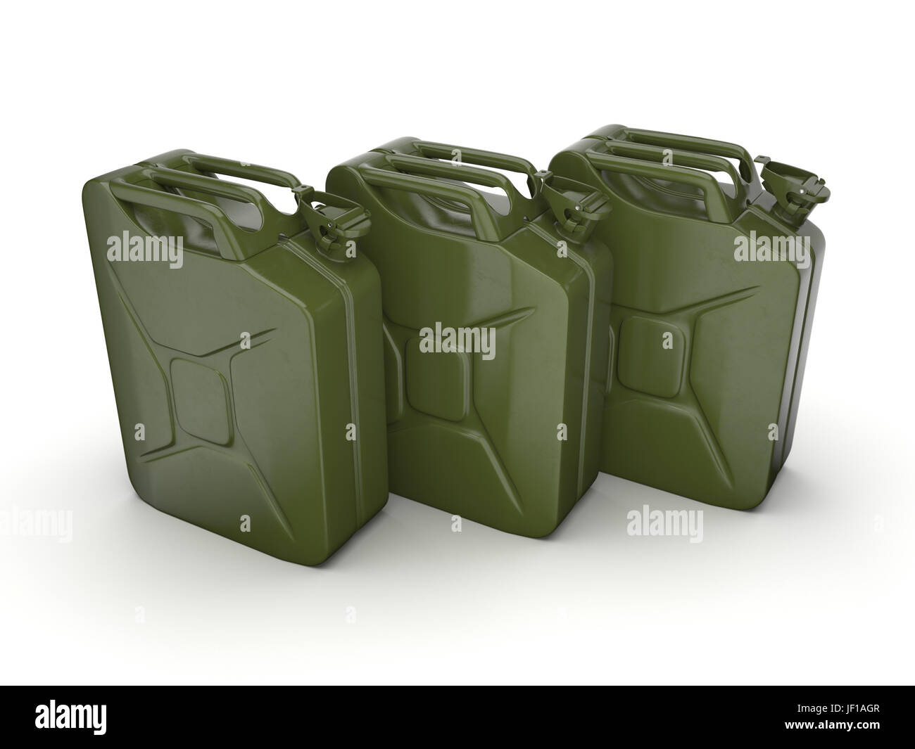 3D rendering jerrycan Stock Photo - Alamy