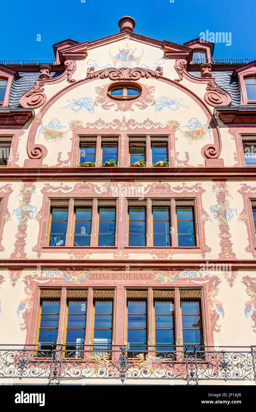 Historic buildings in Mainz Stock Photo - Alamy