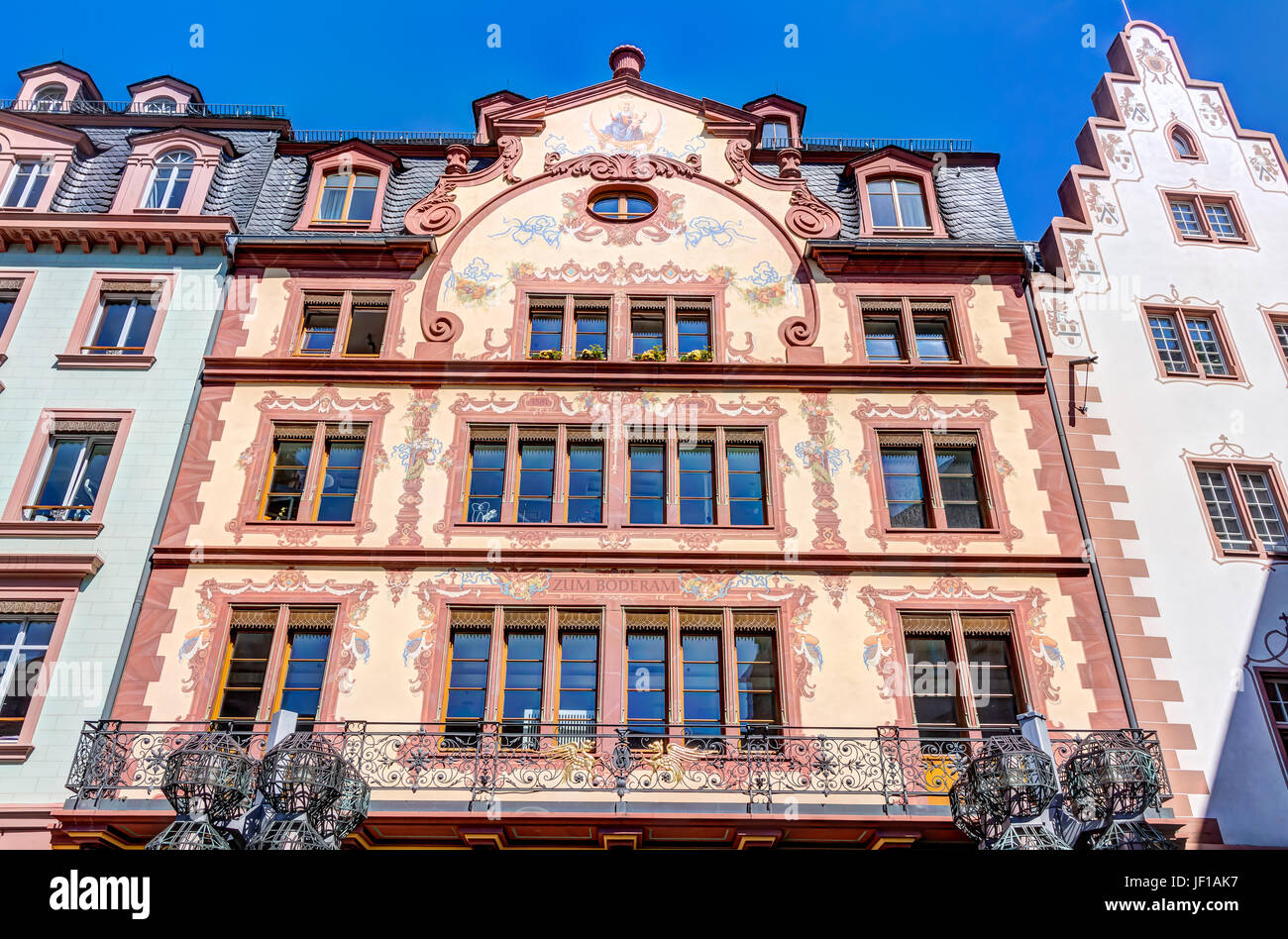 Historic buildings in Mainz Stock Photo - Alamy