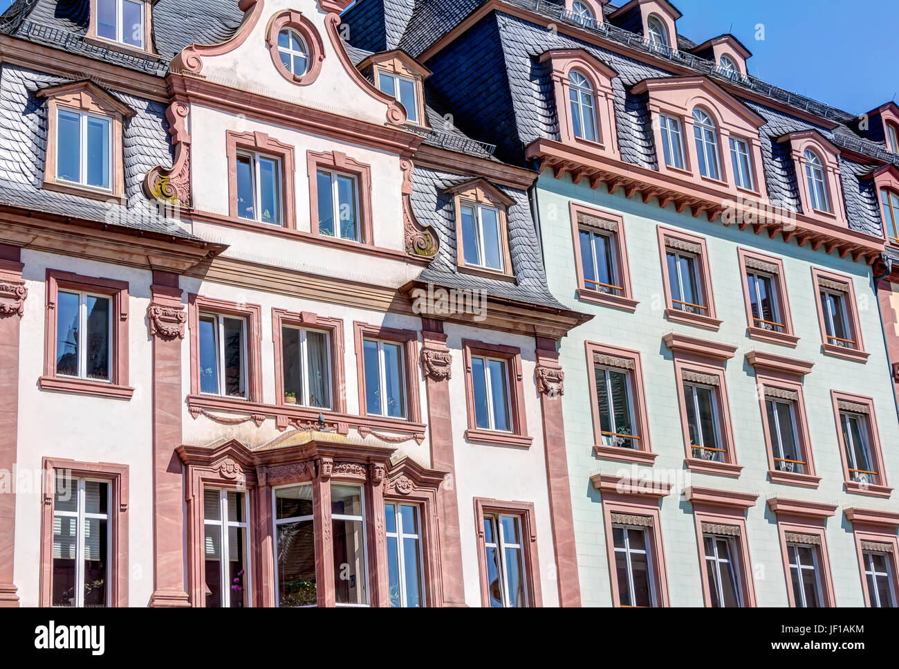 Historic buildings in Mainz Stock Photo - Alamy