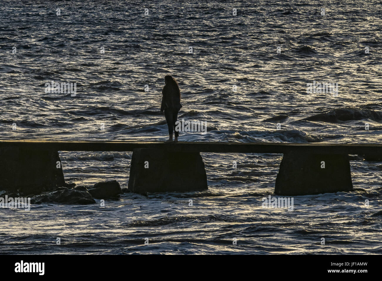 River Plater River at Montevideo Stock Photo - Alamy