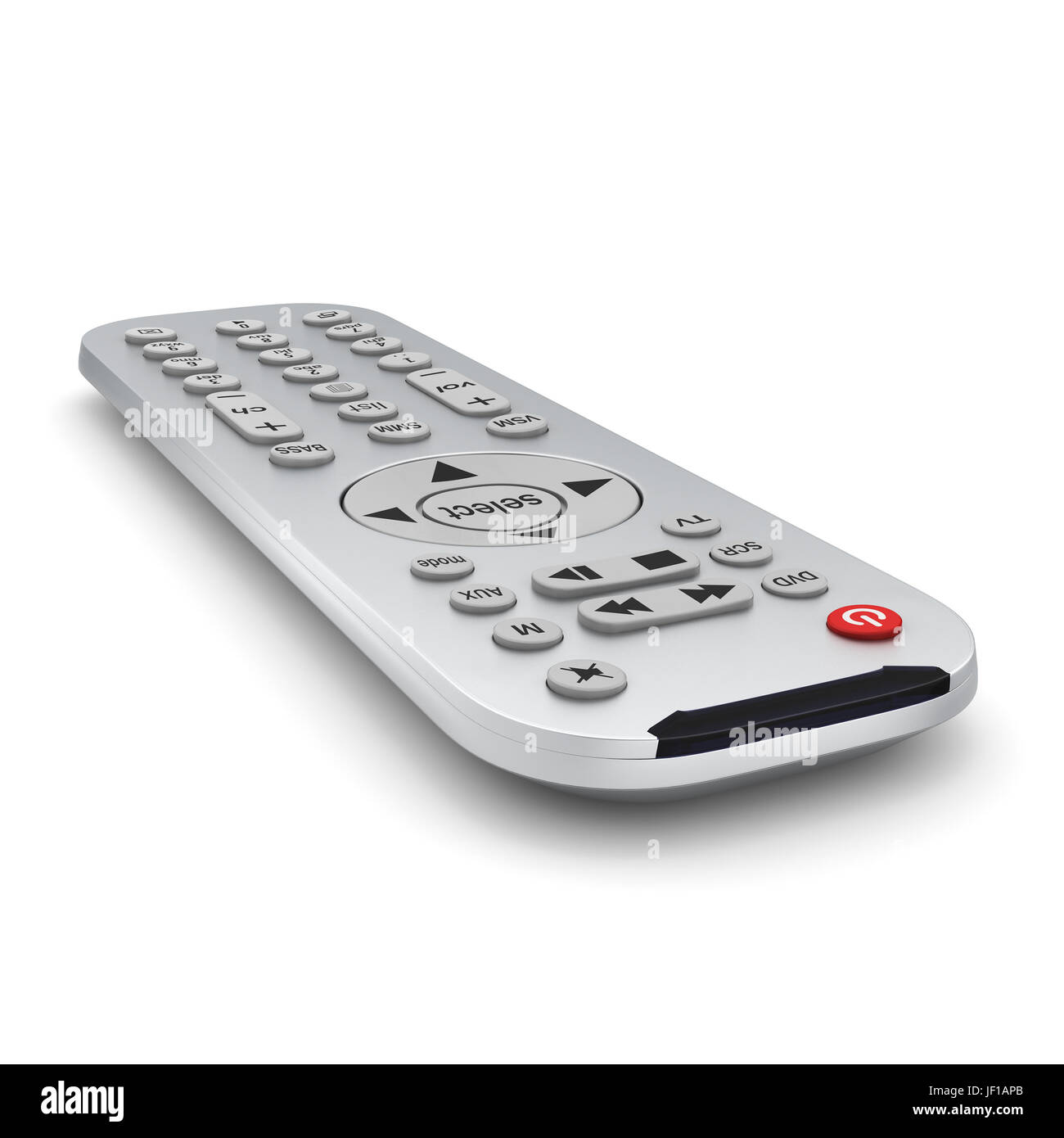 3D rendering TV Remote Stock Photo - Alamy