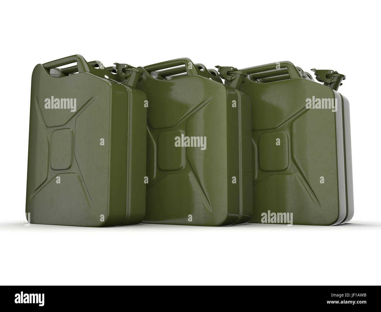3D rendering jerrycan Stock Photo - Alamy