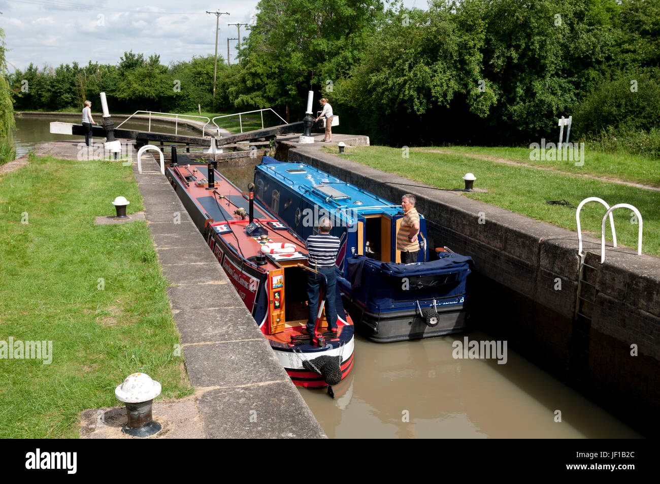 Calcutt canal hi-res stock photography and images - Alamy