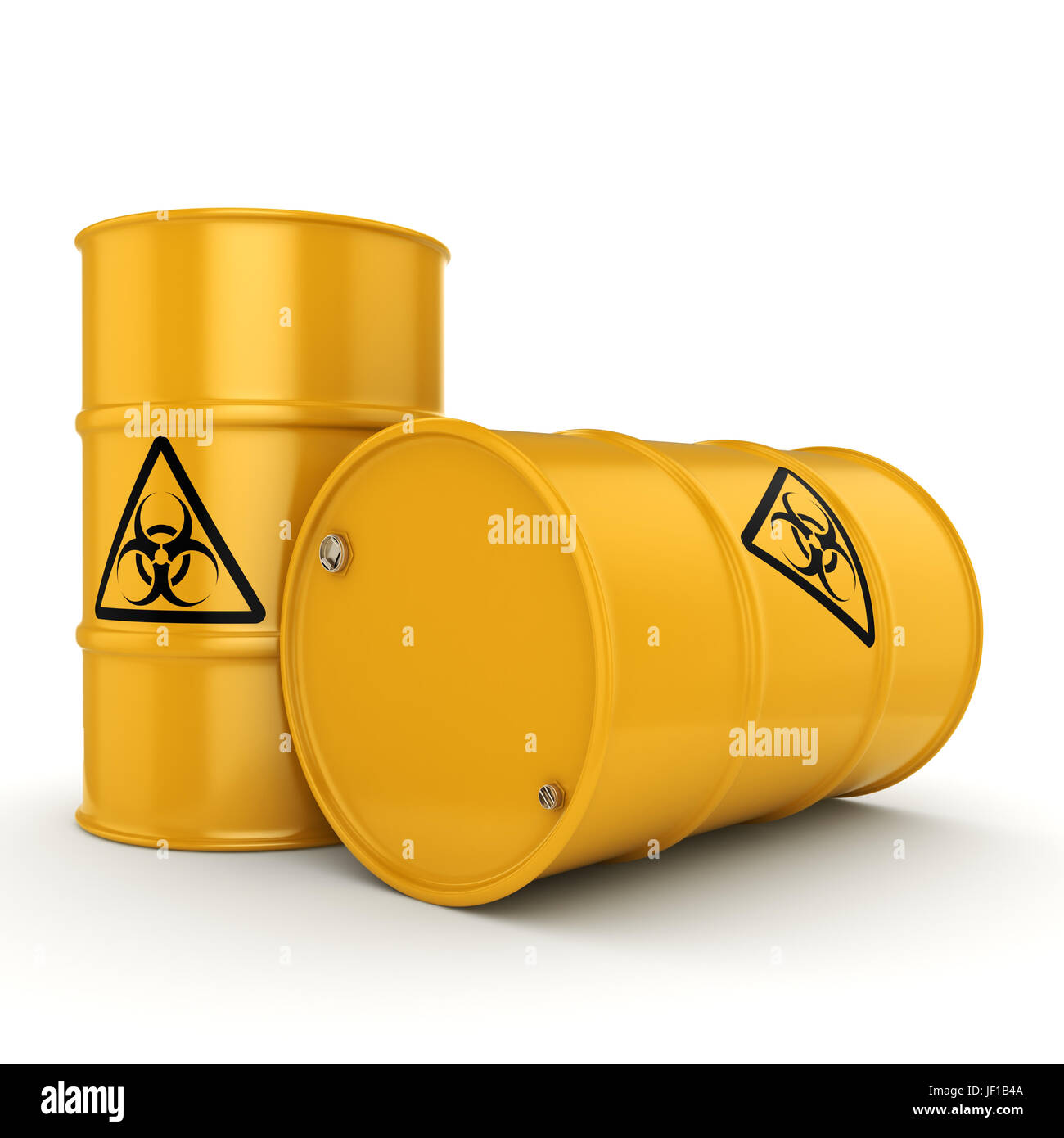 Two barrels hazardous waste hi-res stock photography and images - Alamy