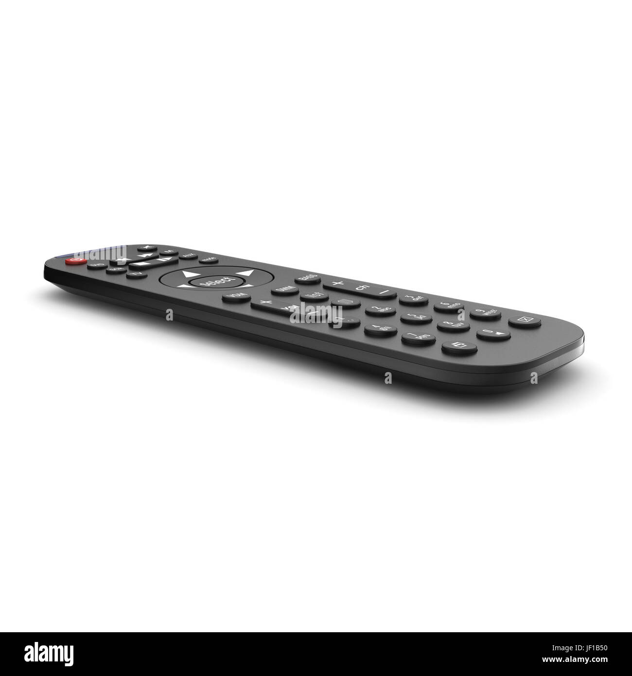 3D rendering TV Remote Stock Photo - Alamy