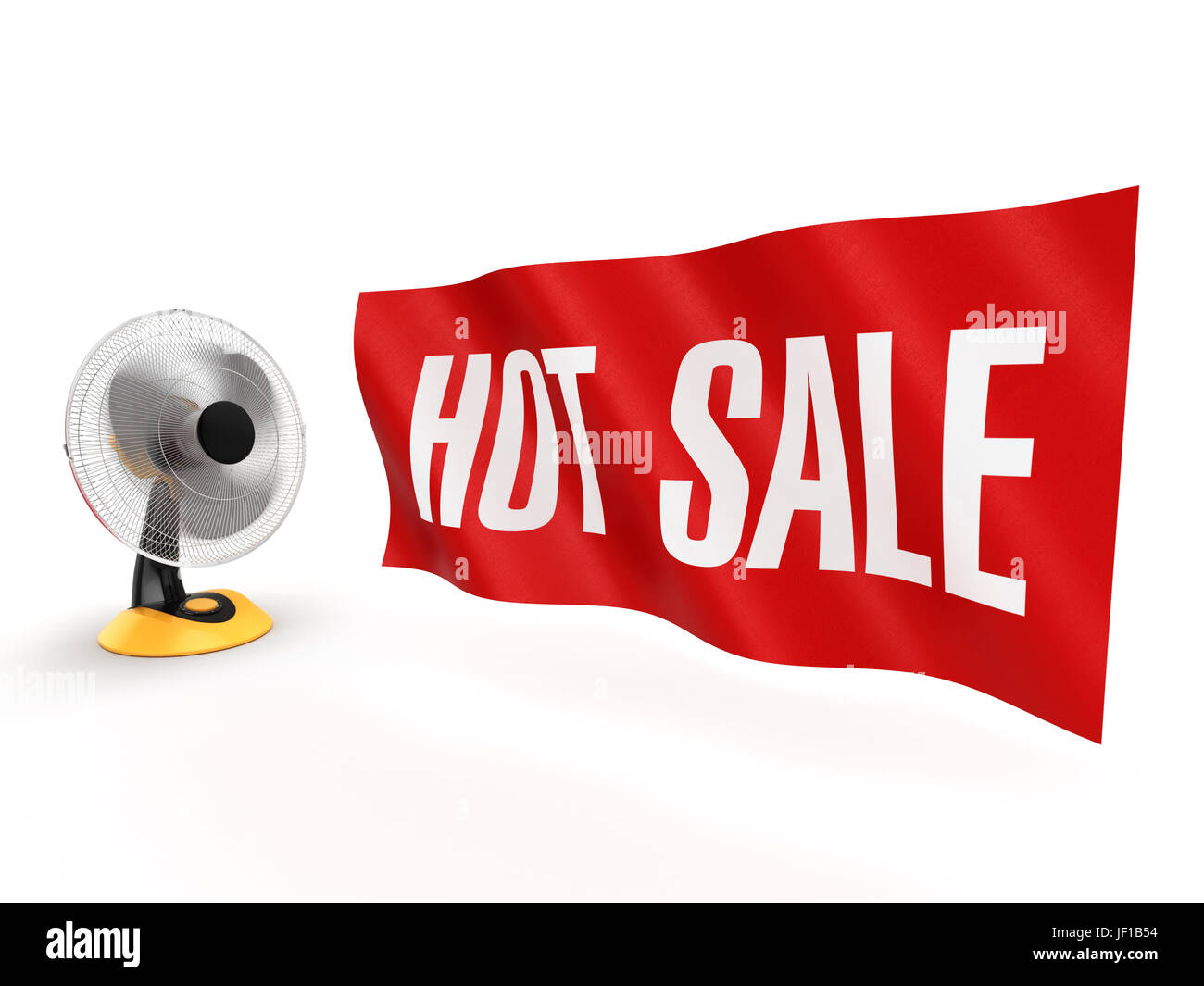 3D rendering fan Stock Photo - Alamy
