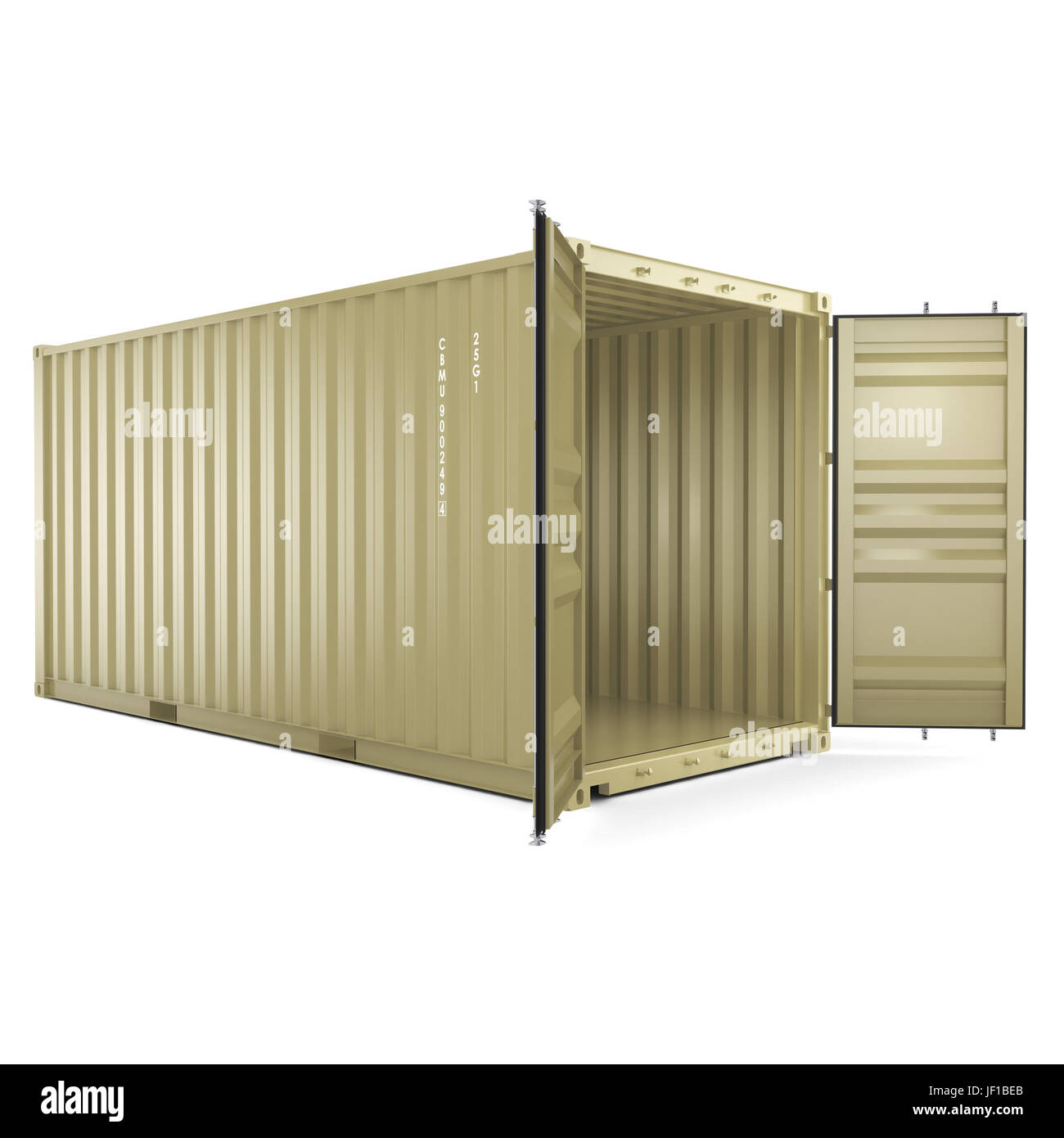 3D rendering container Stock Photo - Alamy