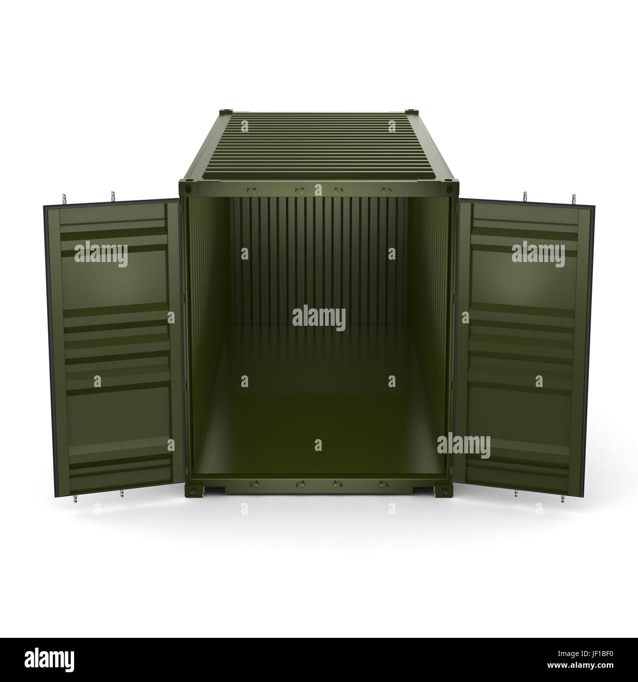 Cargo container ship open sea Cut Out Stock Images & Pictures - Alamy