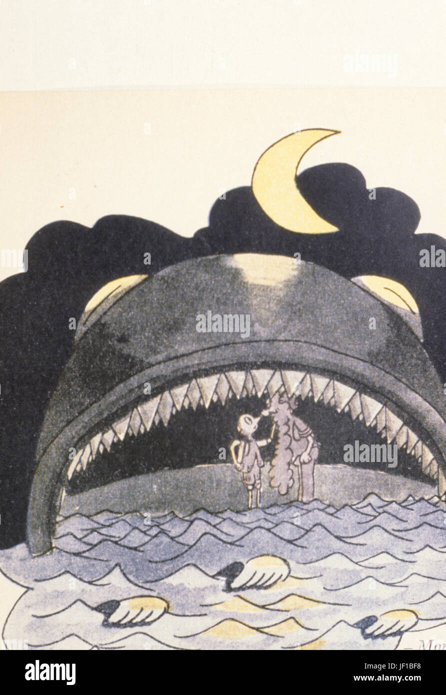 Pinocchio Whale Book