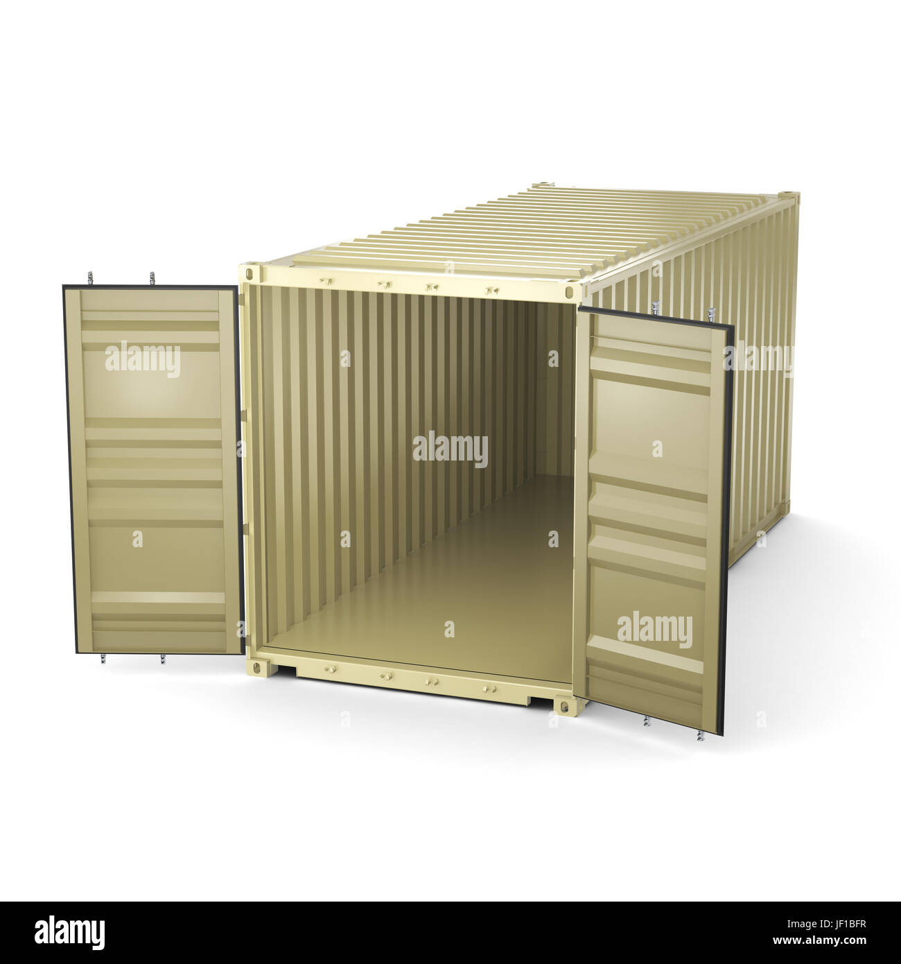 3D rendering container Stock Photo - Alamy