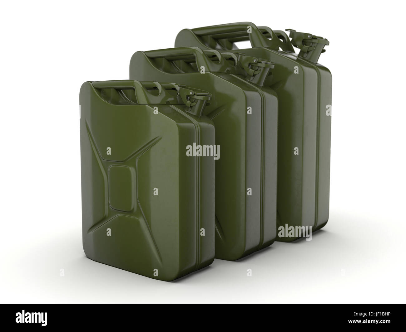3D rendering jerrycan Stock Photo - Alamy