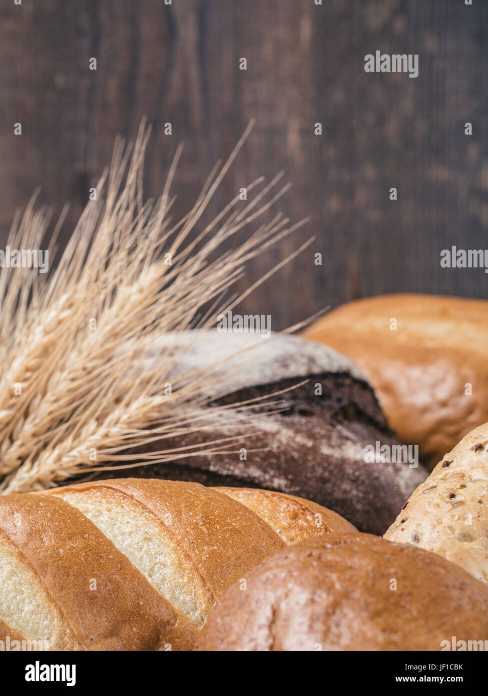 Closeup assortment different bread hi-res stock photography and images ...