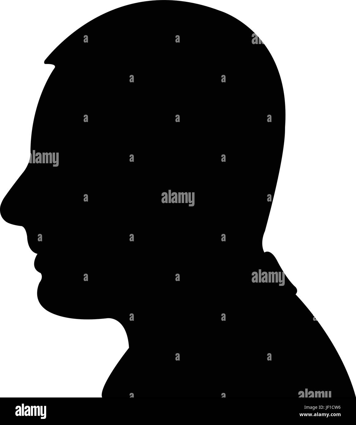 guy, profile, isolated, male, masculine, human, human being, person ...