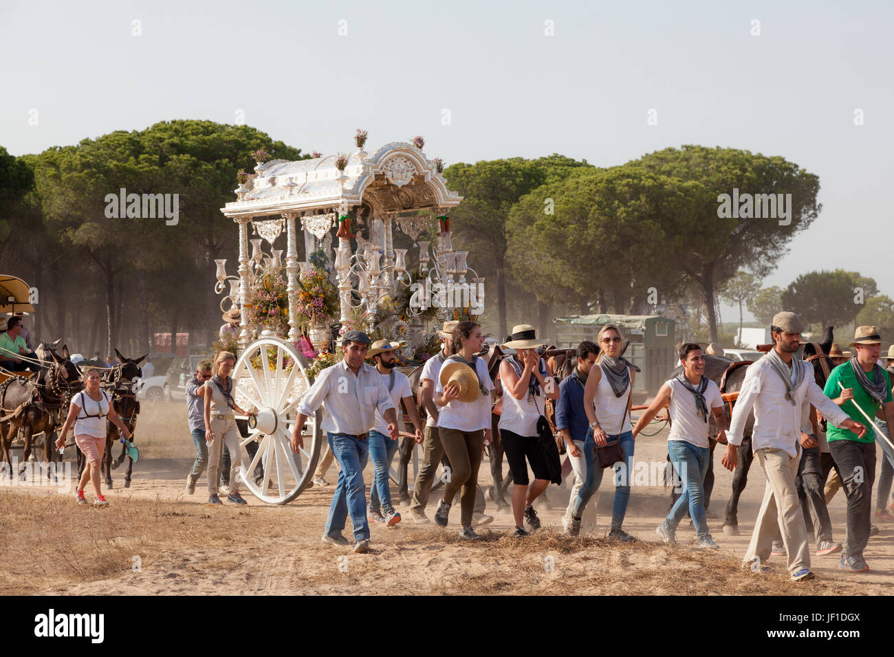 El rocio spain pilgrim 2017 hi-res stock photography and images - Alamy