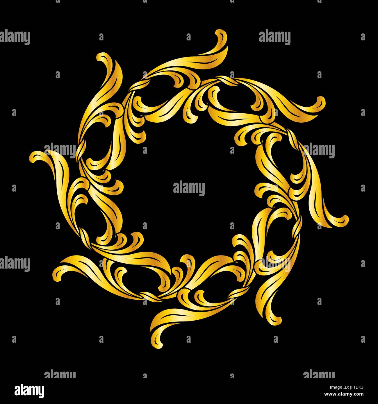 Flower Detail Contrast Stock Vector Images Alamy