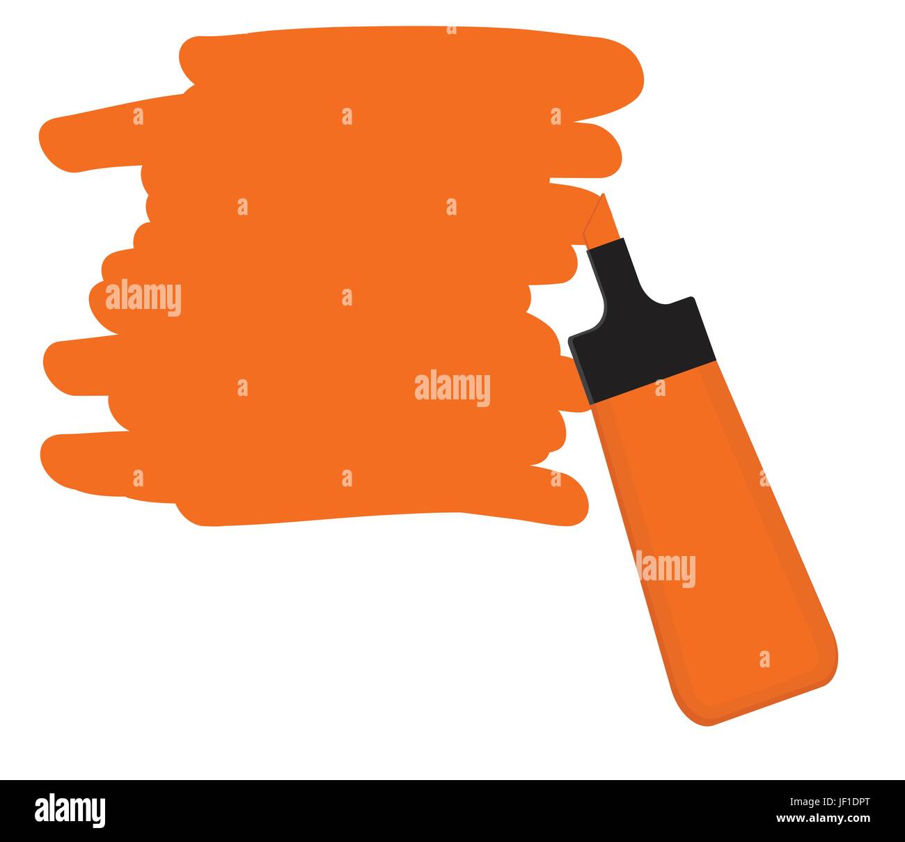 Orange pencil drawing information hi-res stock photography and images ...