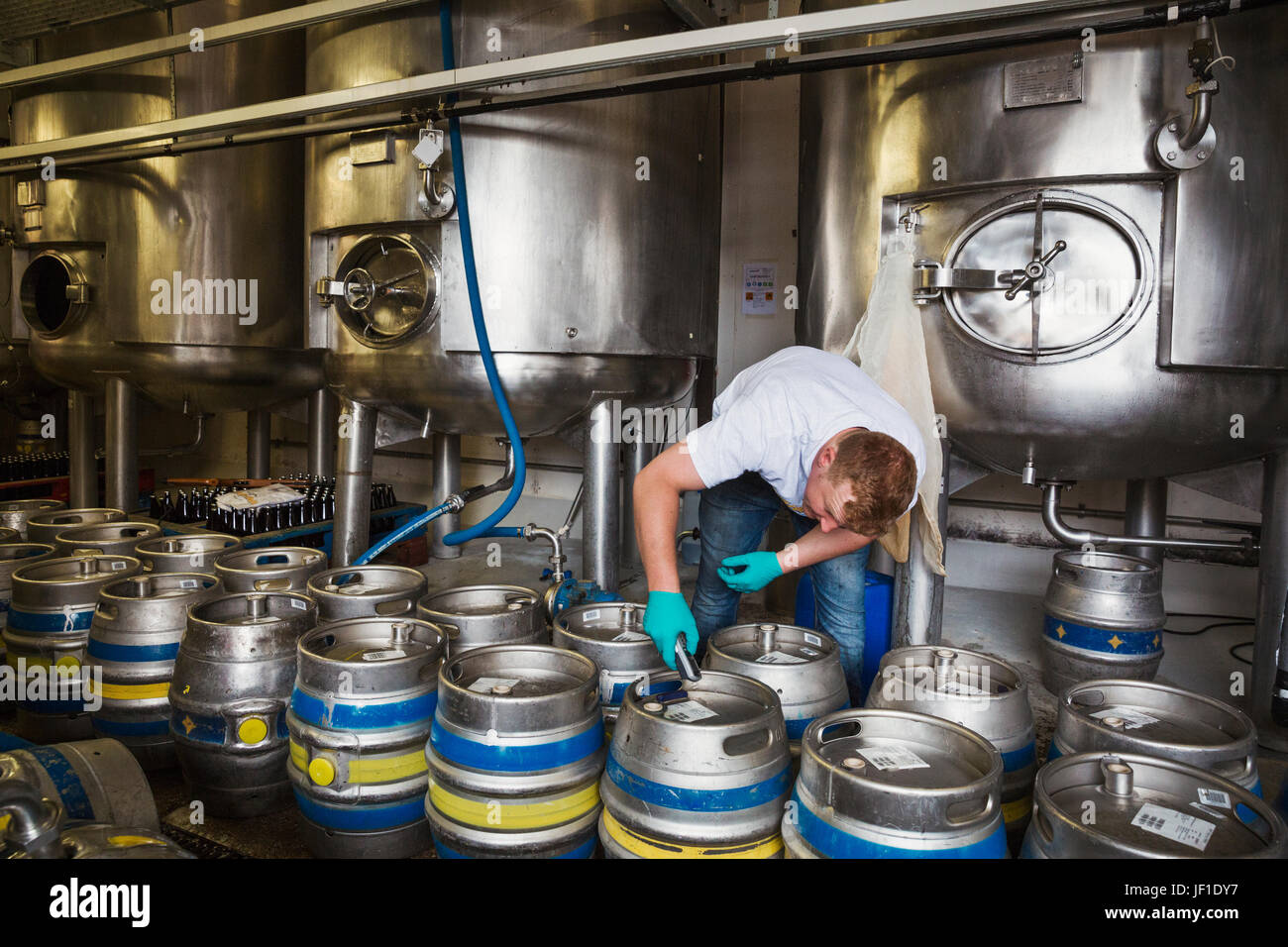 Brewery kegs hi-res stock photography and images - Alamy