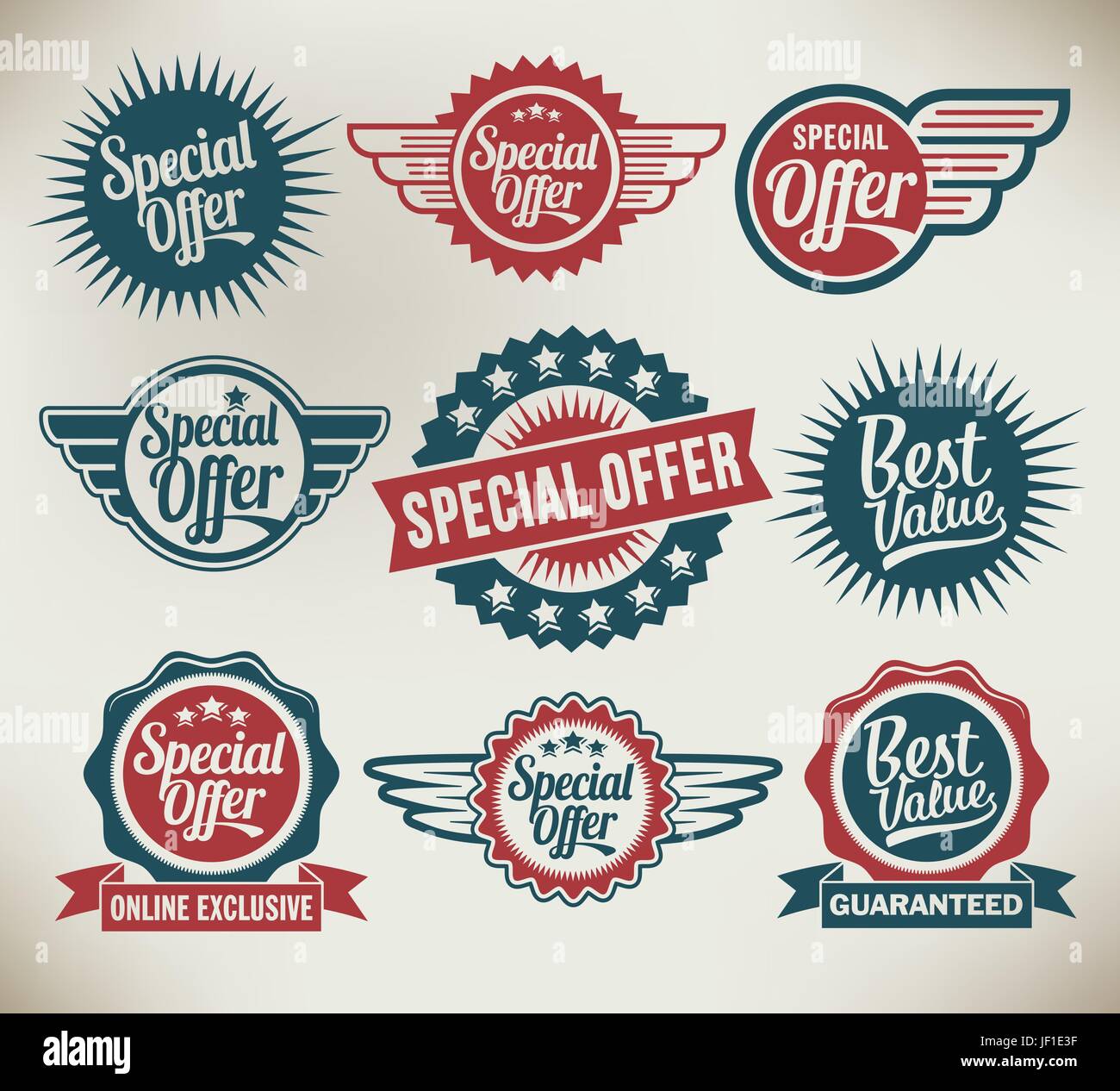 vintage, retro, label, icon, badge, vector, stamp, pictogram, symbol ...