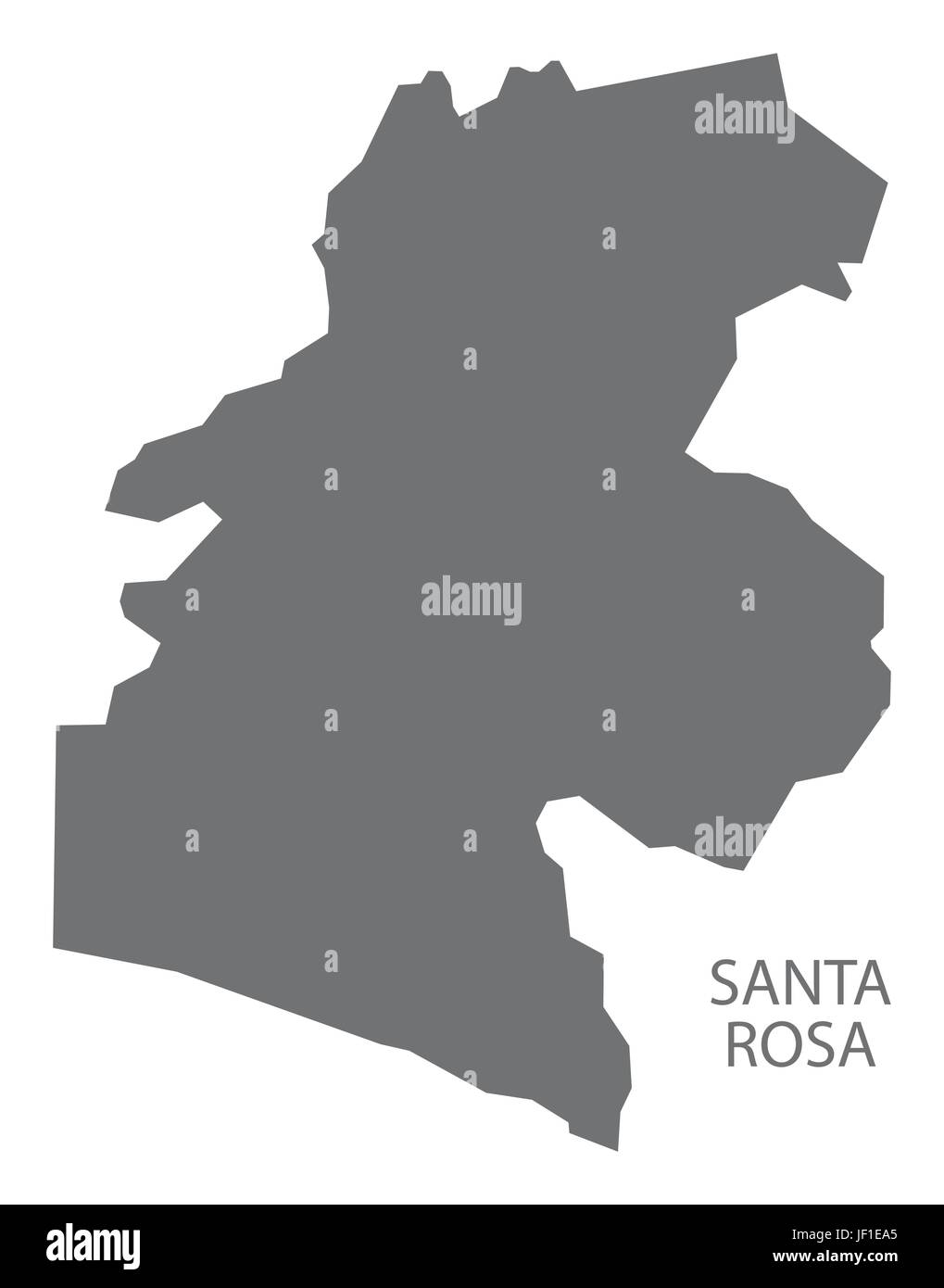 Map of santa rosa hi-res stock photography and images - Alamy