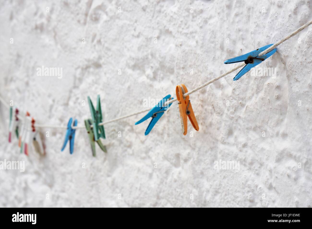 Clothes line europe hi-res stock photography and images - Alamy