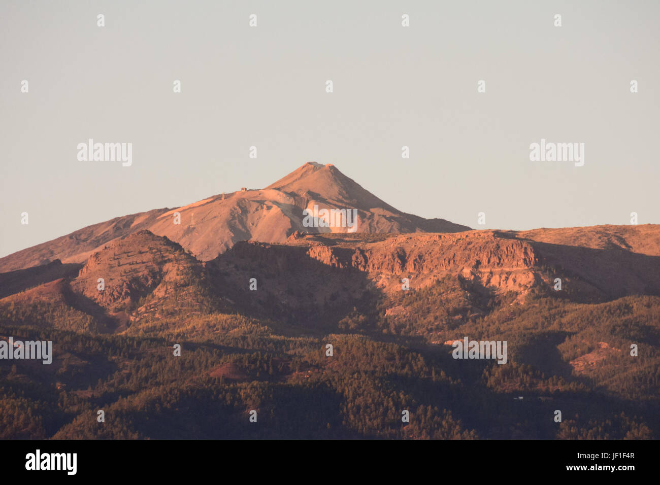 Volcan Basaltic Mountain Stock Photo - Alamy