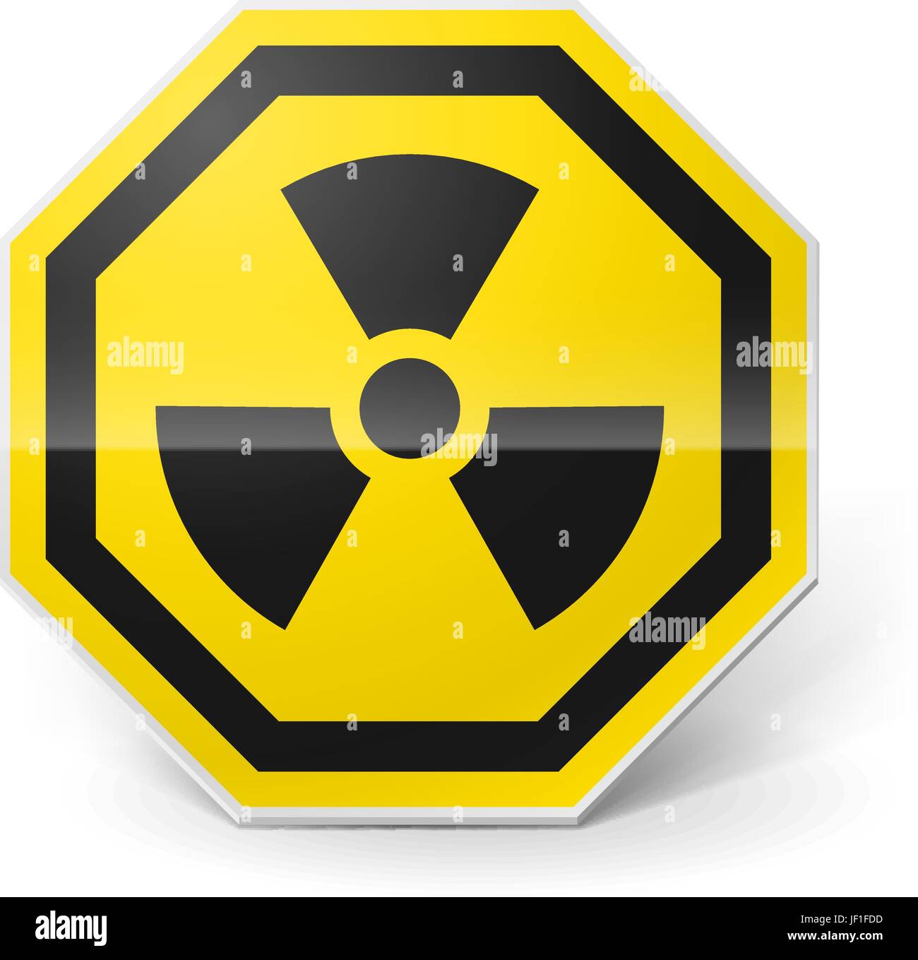 Radiation symbol symbol photo Stock Vector Images - Alamy
