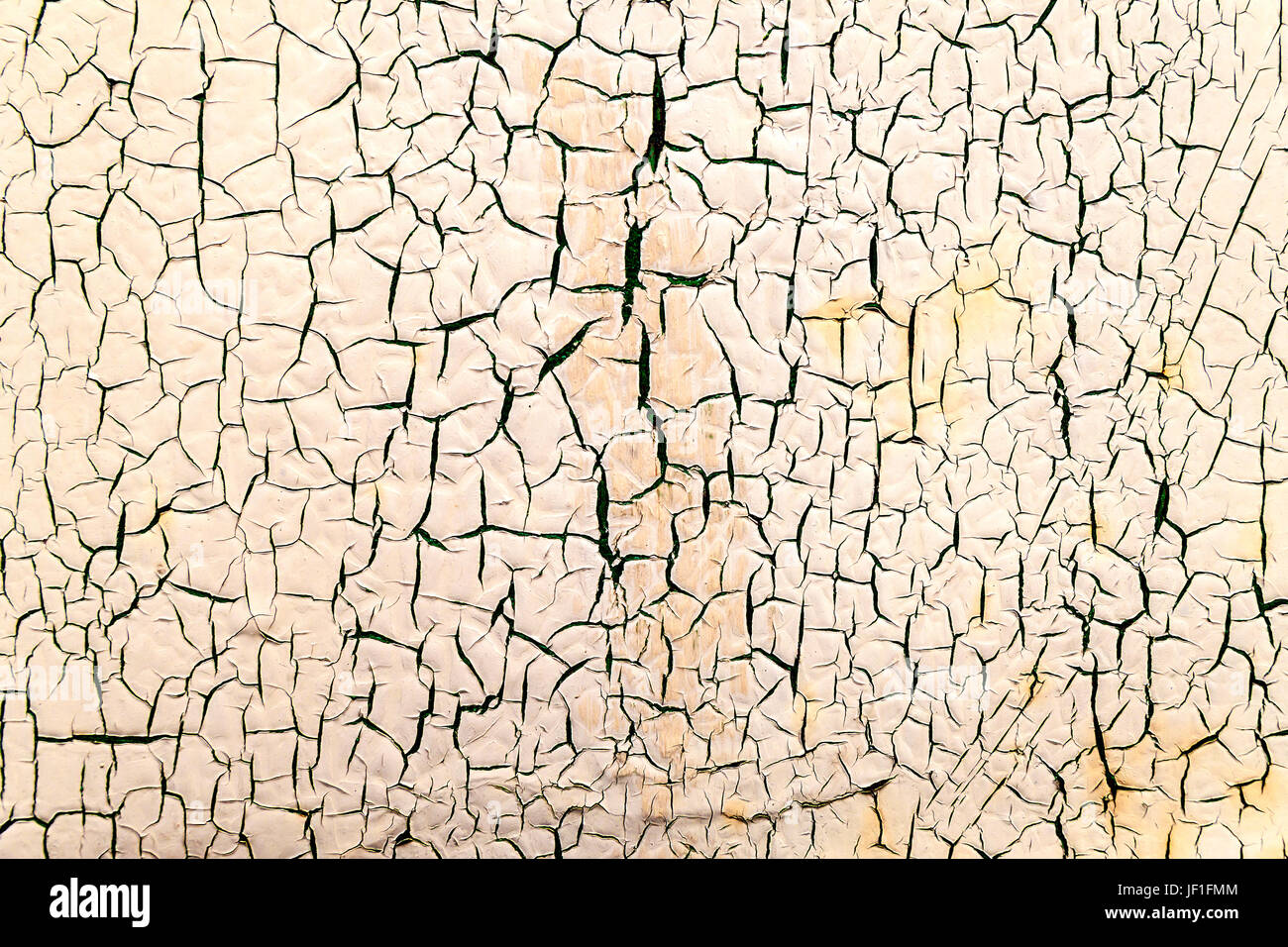 Metal texture with scratches and cracks. Cracking and peeling paint on ...