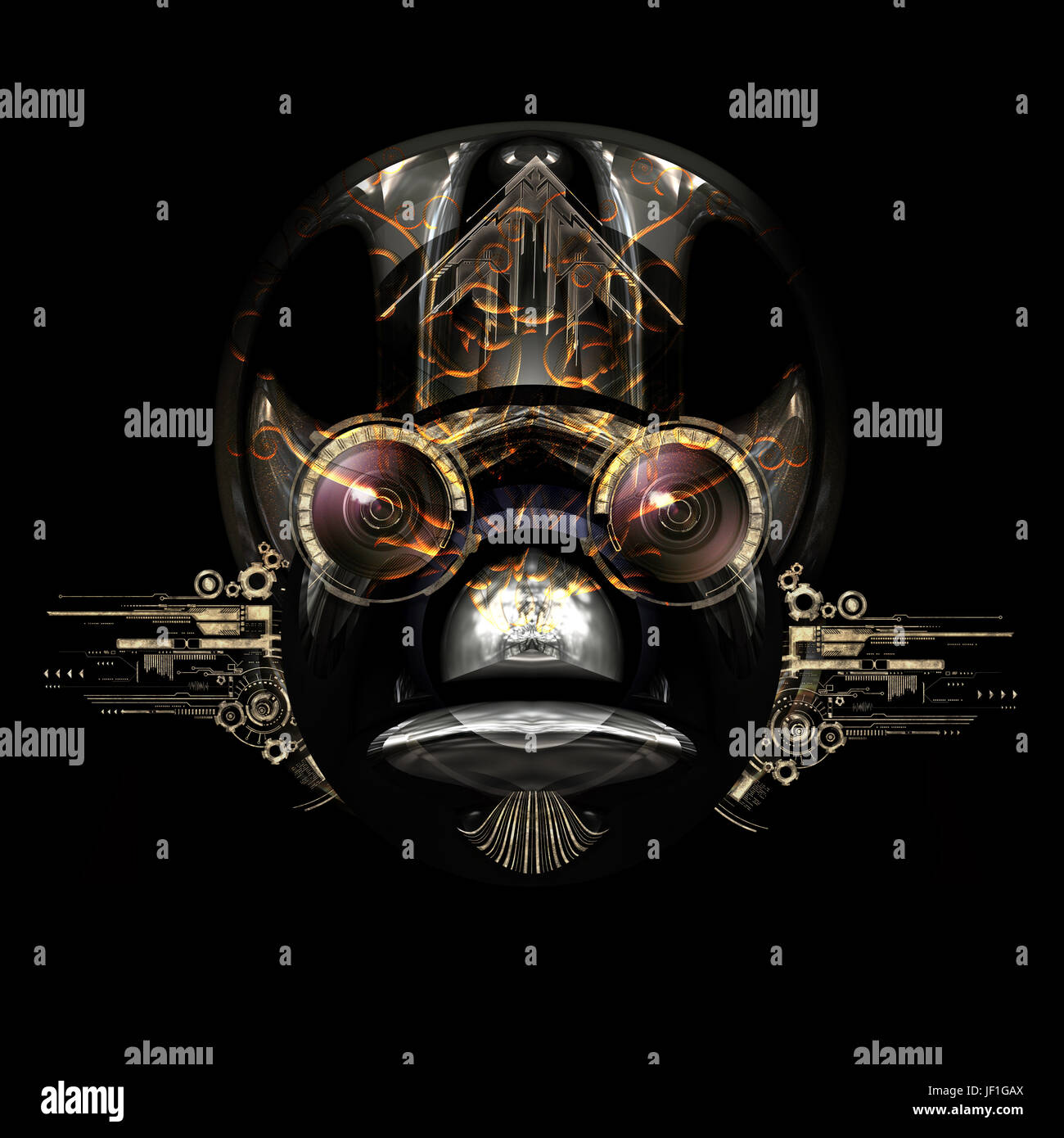 Cyborg Face Stock Photos & Cyborg Face Stock Images - Alamy